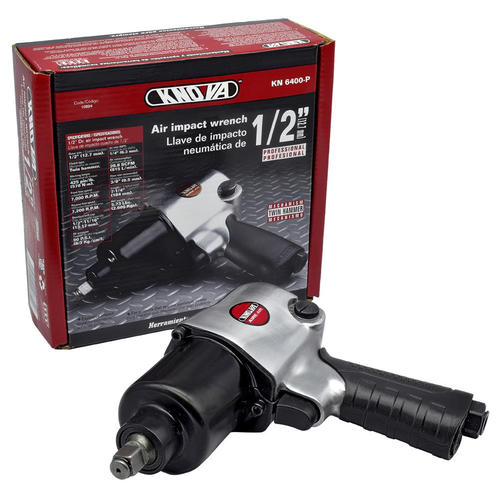 Llave de impacto profesional 1/2" 400 pie/lb | Knova
